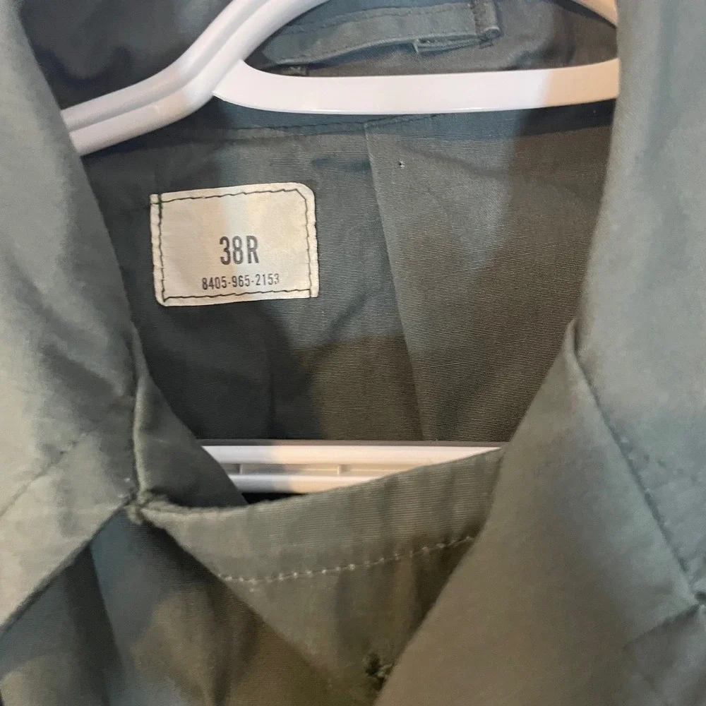 US Military | Jackets & Coats | Vintage Us Army Trench Coat Raincoat ...